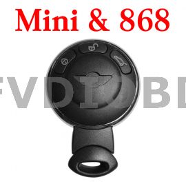 FVDI Abrites Commander Factory 3 Buttons 868 Mhz Remote Key for Mini ...