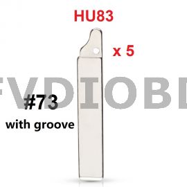 FVDI Abrites Commander Factory NO.73 HU83 Key Blade For Renault Citroen ...