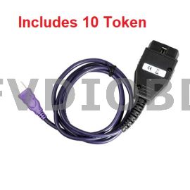 FVDI Abrites Commander Factory VAG OBD Helper Cable with 10 Tokens for ...